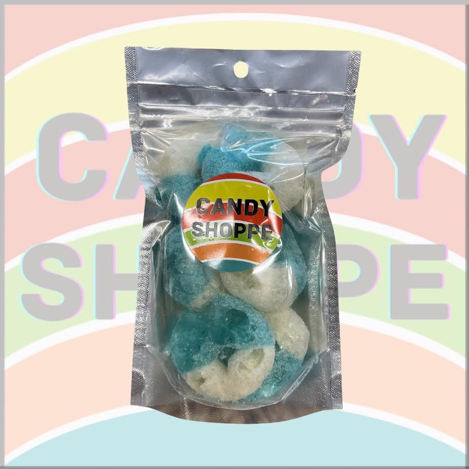 Freeze Dried Blue Raspberry Rings – Candy Shoppe